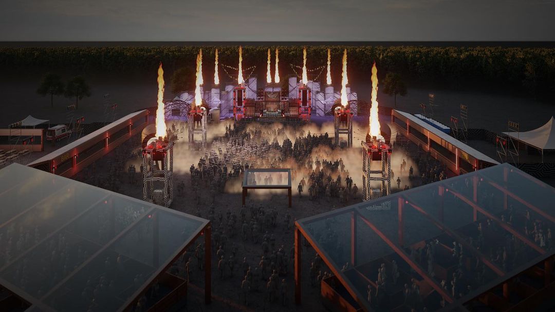 Mapa 3D – Thunder Machine GO [créditos – divulgação] 3 | Wonderland in Rave